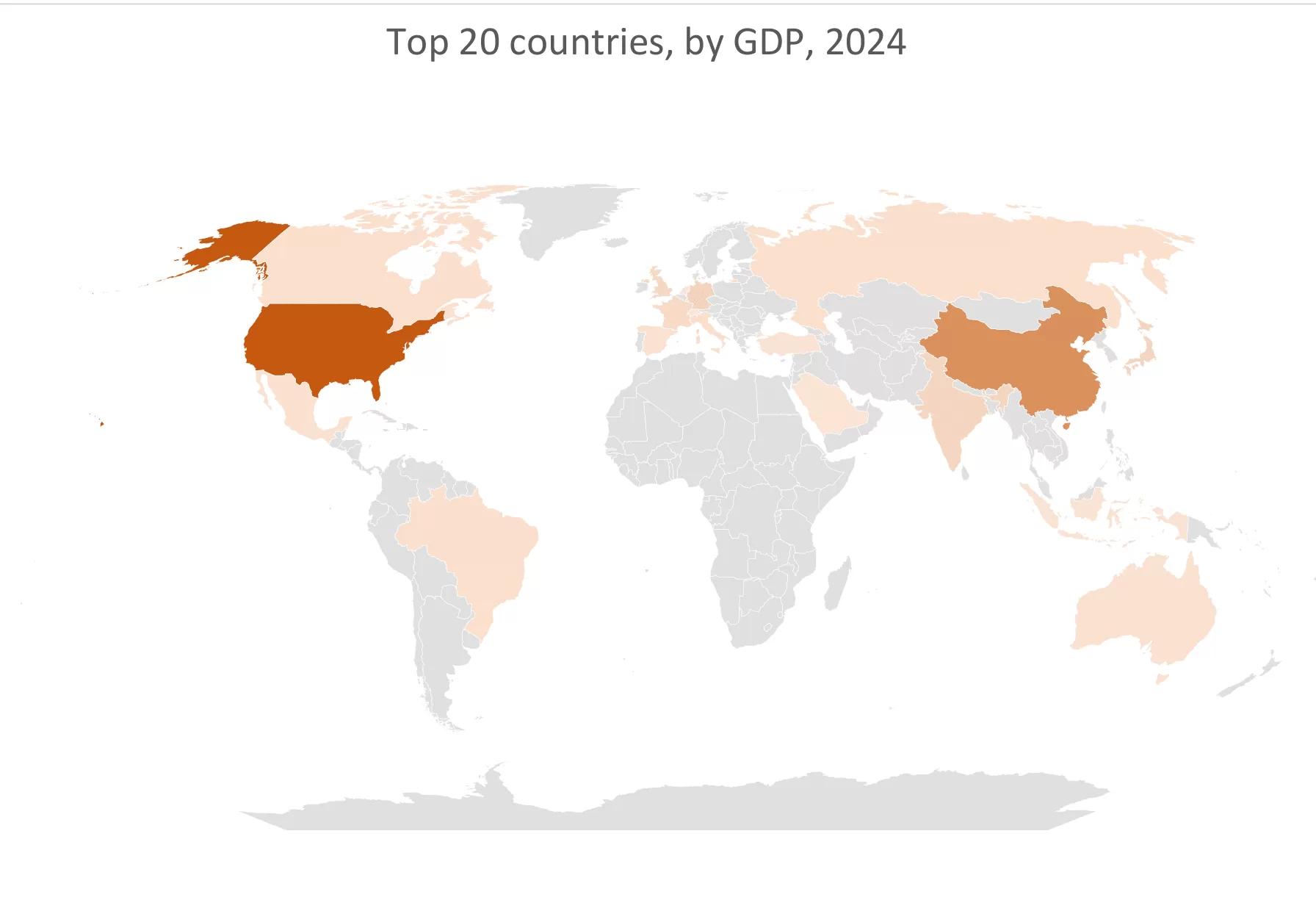 Largest economies in the world, 2024 - FactoData